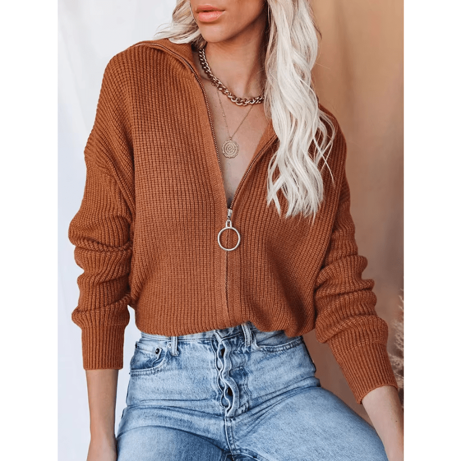 Boho Chic Zip-Up Sweater - Multiple Colors – Boho Beach Hut Boho Chic Zip-Up Sweater - Multiple Colors – Boho Beach Hut