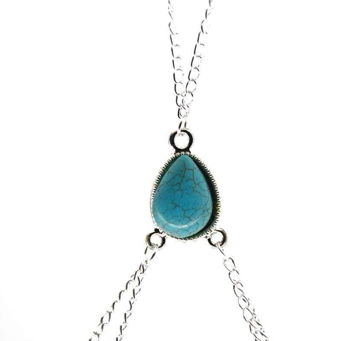 Sexy Boho Belly Chain Jewelry – Gold or Silver Water Drop Waist Chain ...